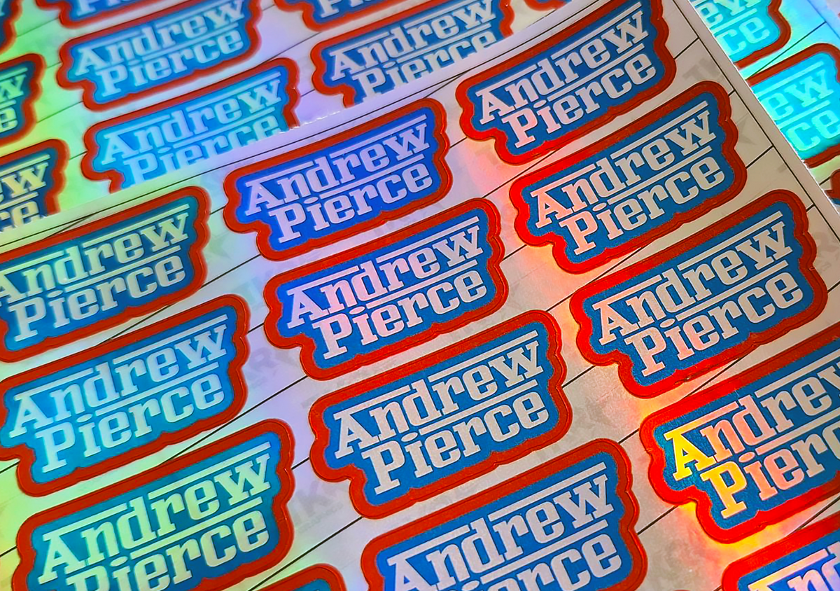 PRO HOLOGRAPHIC NAME DECALS – TKR Graphics Ltd