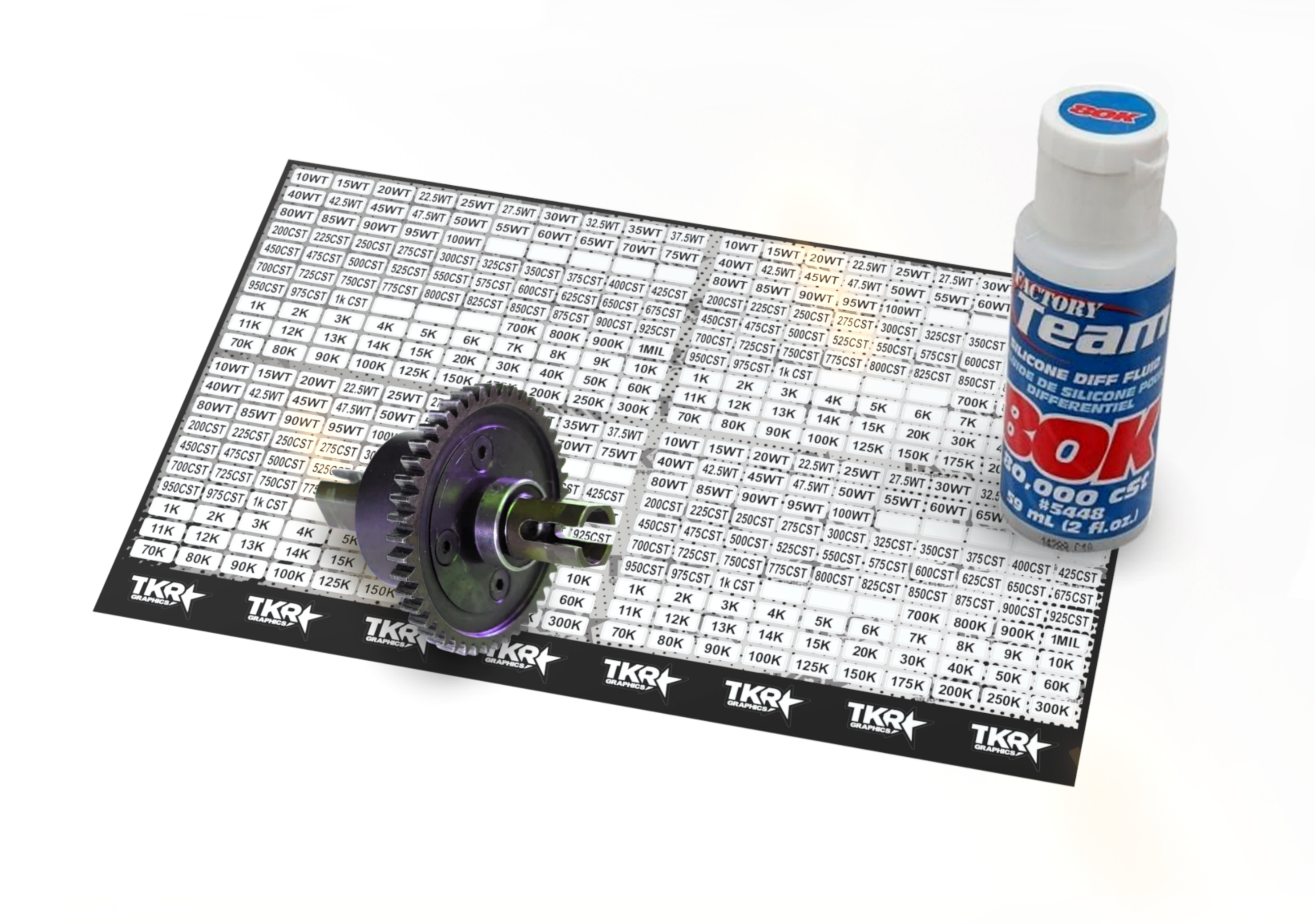 SHOCK AND DIFFERENTIAL OIL IDENTIFYING SHEET – TKR Graphics Ltd