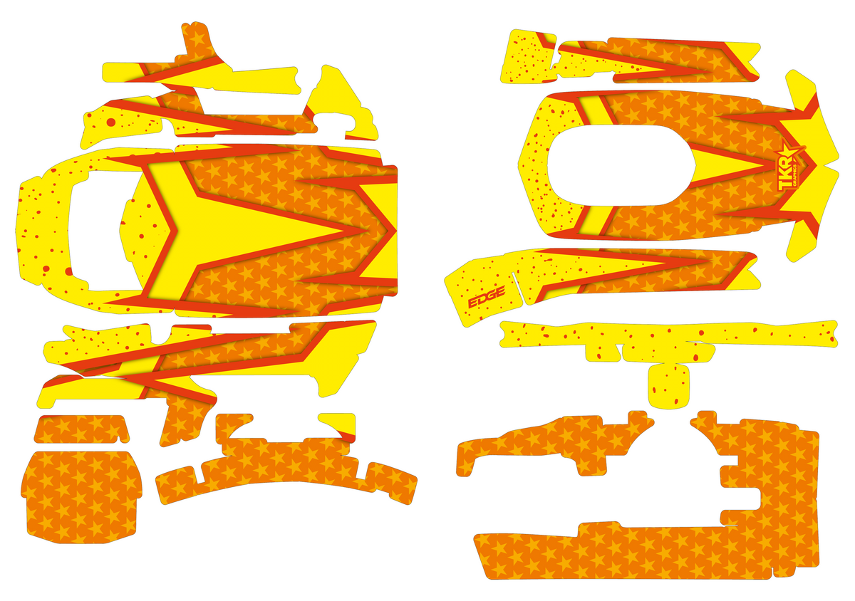 CUSTOM HANDSET SKIN FOR SANWA M17 – TKR Graphics Ltd